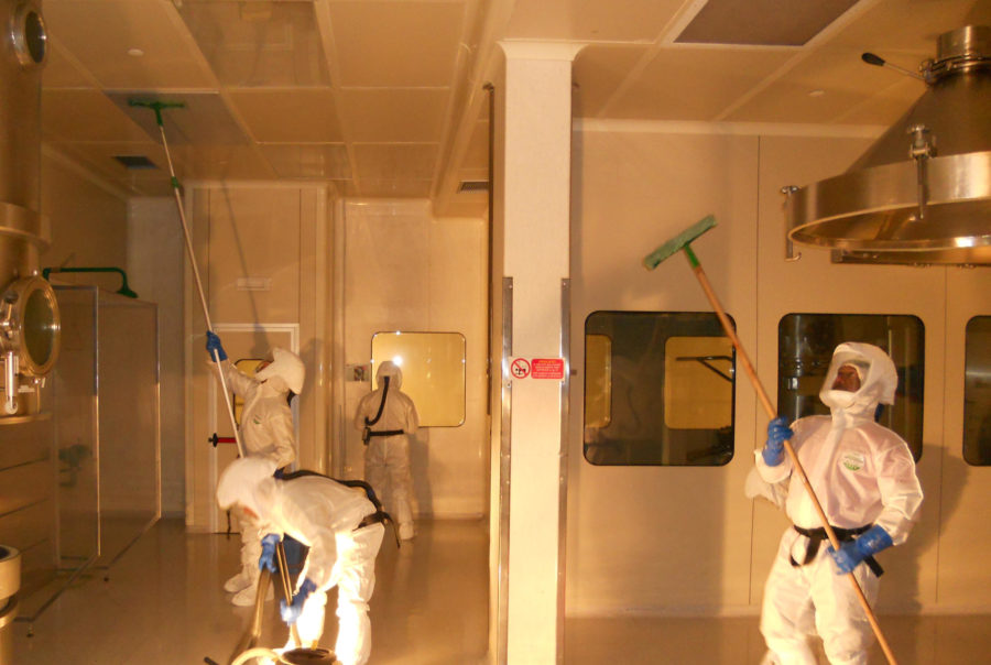 Diagnostic de contamination d’un laboratoire pharmaceutique - CURIUM